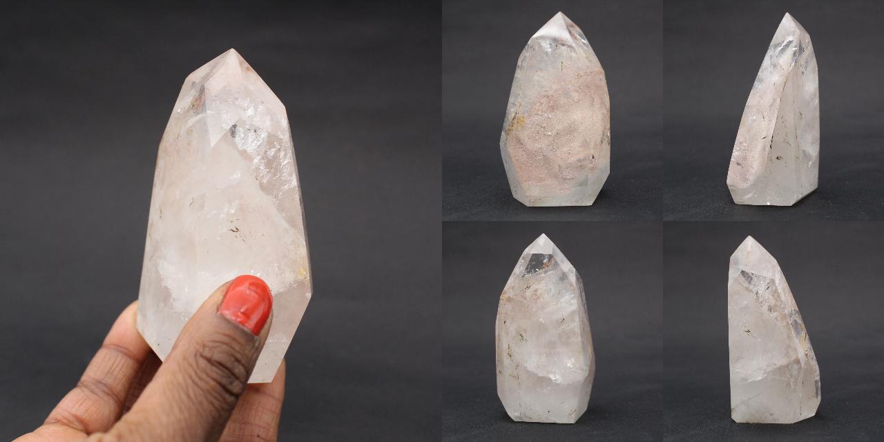 Quartz prism with inclusion Madagascar 247gr 93mm | 54€ | Ref 230310199